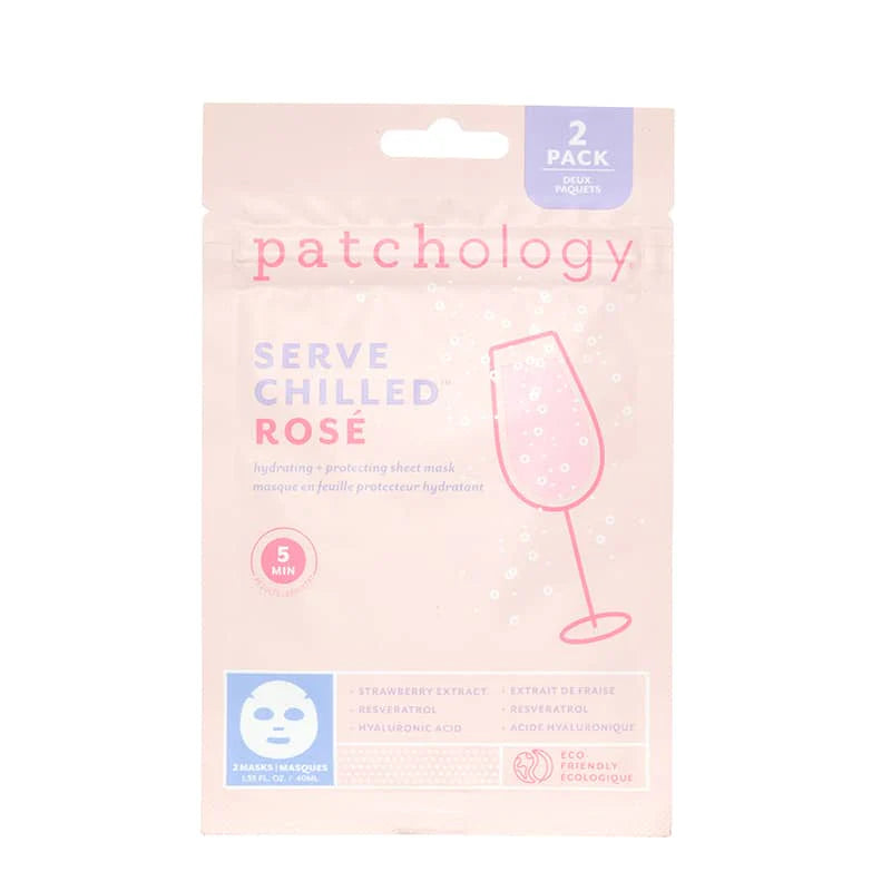 Patchology Serve Chilled™ Rosé Sheet Mask – Parsons Gifts